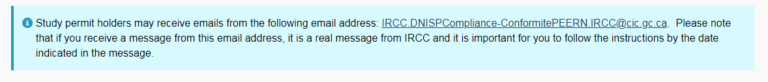 What IRCC email "actively pursuing studies" compliance checks look like ...